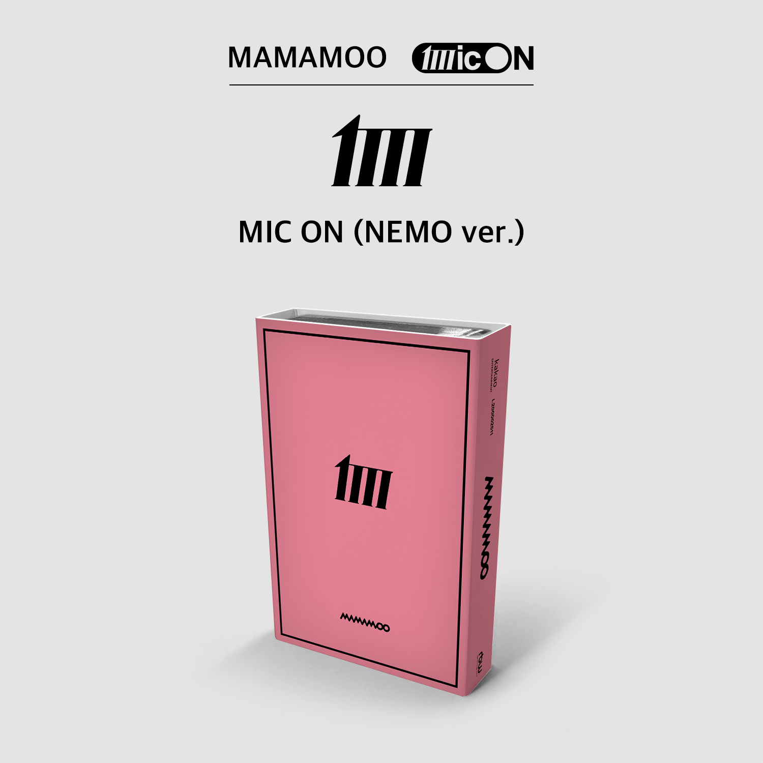 MAMAMOO | MIC ON (12th Mini Album) [NEMO Ver.] – pluedo